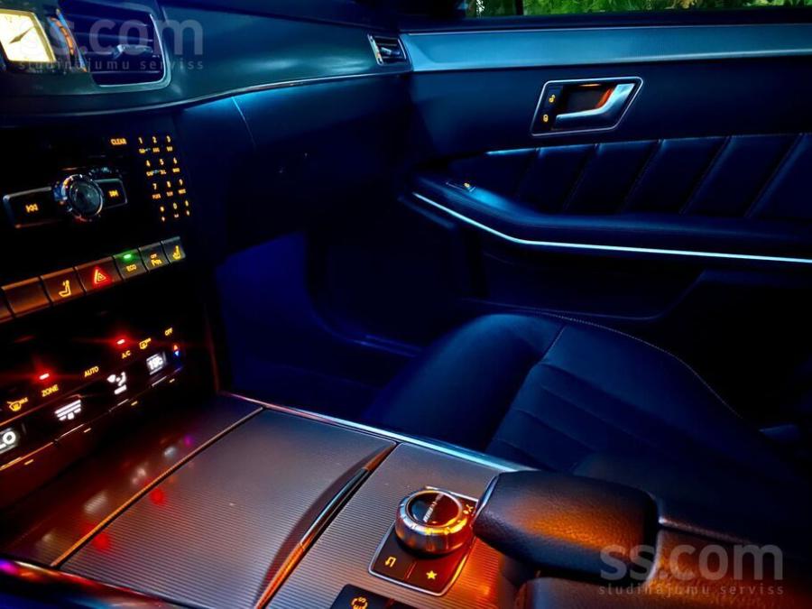 Melns Mercedes-Benz E 220 2013 Talsi, ar dzinēja tilpumu 2.20 L un nobraukumu 419 tūkst. km par 9500 €, foto 6 vietnē AUTOMOTO.COM.LV