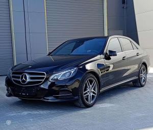 Black Mercedes-Benz E 220 2013 in Kaunas, with an engine capacity of 2.14 L and mileage of 283 thousand km for 8300 €, photo  on AUTOMOTO.COM.LV