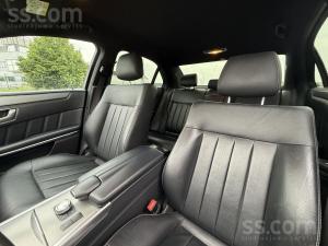 Black Mercedes-Benz E 220 2014 in Riga, with an engine capacity of 2.20 L and mileage of 168 thousand km for 8000 €, photo 18 on AUTOMOTO.COM.LV