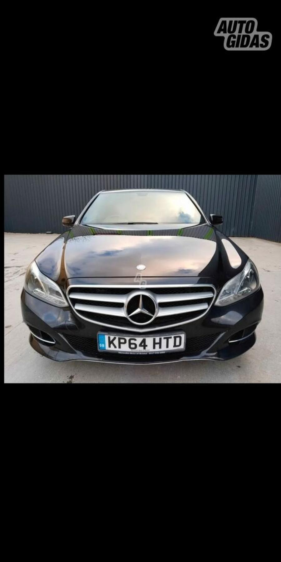 Black Mercedes-Benz E 220 2014 in Siauliai, with an engine capacity of 2.10 L and mileage of 280 thousand km for 4590 €, photo 2 on AUTOMOTO.COM.LV