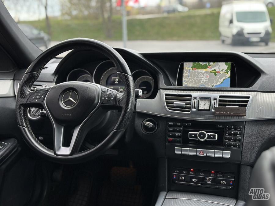 Черный Мерседес E 220 2014 в Каунас, объемом двигателя 2.20 л и пробегом 373 тыс. км за 8500 €, фото 11 на AUTOMOTO.COM.LV
