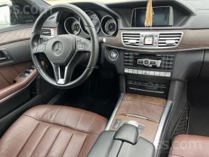 Black Mercedes-Benz E 220 2014 in Riga, with an engine capacity of 2.20 L and mileage of 223 thousand km for 18300 €, photo 9 on AUTOMOTO.COM.LV