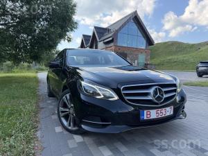 Black Mercedes-Benz E 220 2014 in Rezekne, with an engine capacity of 2.20 L and mileage of 283 thousand km for 10490 €, photo 3 on AUTOMOTO.COM.LV
