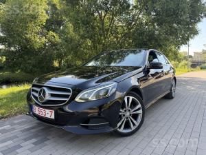 Black Mercedes-Benz E 220 2014 in Rezekne, with an engine capacity of 2.20 L and mileage of 283 thousand km for 10490 €, photo 4 on AUTOMOTO.COM.LV