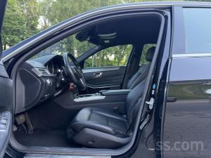 Black Mercedes-Benz E 220 2014 in Rezekne, with an engine capacity of 2.20 L and mileage of 283 thousand km for 10490 €, photo 8 on AUTOMOTO.COM.LV