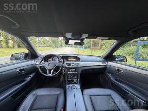 Black Mercedes-Benz E 220 2014 in Rezekne, with an engine capacity of 2.20 L and mileage of 283 thousand km for 10490 €, photo 10 on AUTOMOTO.COM.LV