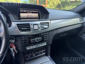 Black Mercedes-Benz E 220 2014 in Rezekne, with an engine capacity of 2.20 L and mileage of 283 thousand km for 10490 €, photo 12 on AUTOMOTO.COM.LV