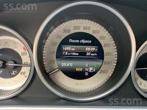 Черный Мерседес E 220 2014 в Рига, объемом двигателя 2.20 л и пробегом 245 тыс. км за 16900 €, фото 10 на AUTOMOTO.COM.LV