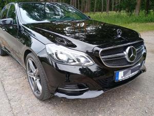 Black Mercedes-Benz E 220 2015 in Kaunas, with an engine capacity of 2.14 L and mileage of 272 thousand km for 10900 €, photo 14 on AUTOMOTO.COM.LV