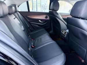 Black Mercedes-Benz E 220 2016 in Raseiniai, with an engine capacity of 2.14 L and mileage of 303 thousand km for 17600 €, photo 21 on AUTOMOTO.COM.LV