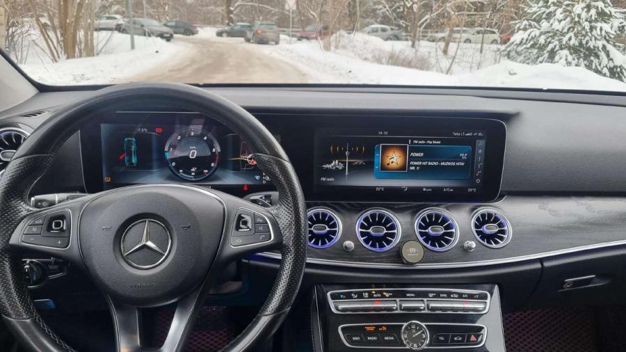 Melns Mercedes-Benz E 220 2016 Viļņa, ar dzinēja tilpumu 1.95 L un nobraukumu 274 tūkst. km par 17500 €, foto 5 vietnē AUTOMOTO.COM.LV