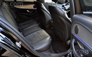 Black Mercedes-Benz E 220 2016 in Tukums, with an engine capacity of 2.00 L and mileage of 278 thousand km for 19800 €, photo 16 on AUTOMOTO.COM.LV