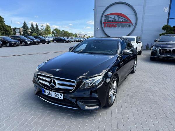 Black Mercedes-Benz E 220 2016 in Telschi, with an engine capacity of 1.95 L and mileage of 272 thousand km for 17500 €, photo 1 on AUTOMOTO.COM.LV