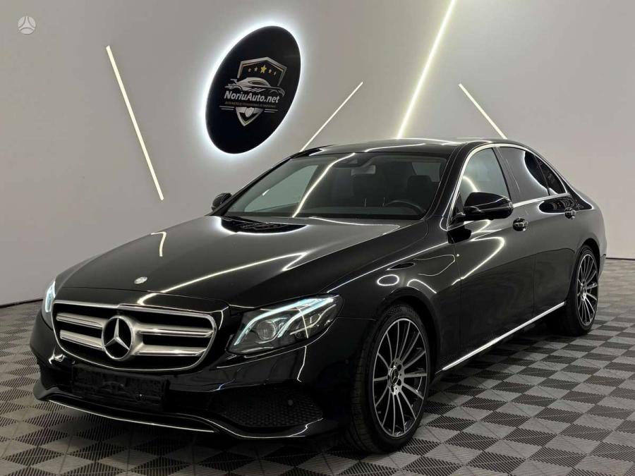Black Mercedes-Benz E 220 2016 in Marijampole, with an engine capacity of 2.20 L and mileage of 326 thousand km for 16450 €, photo 17 on AUTOMOTO.COM.LV