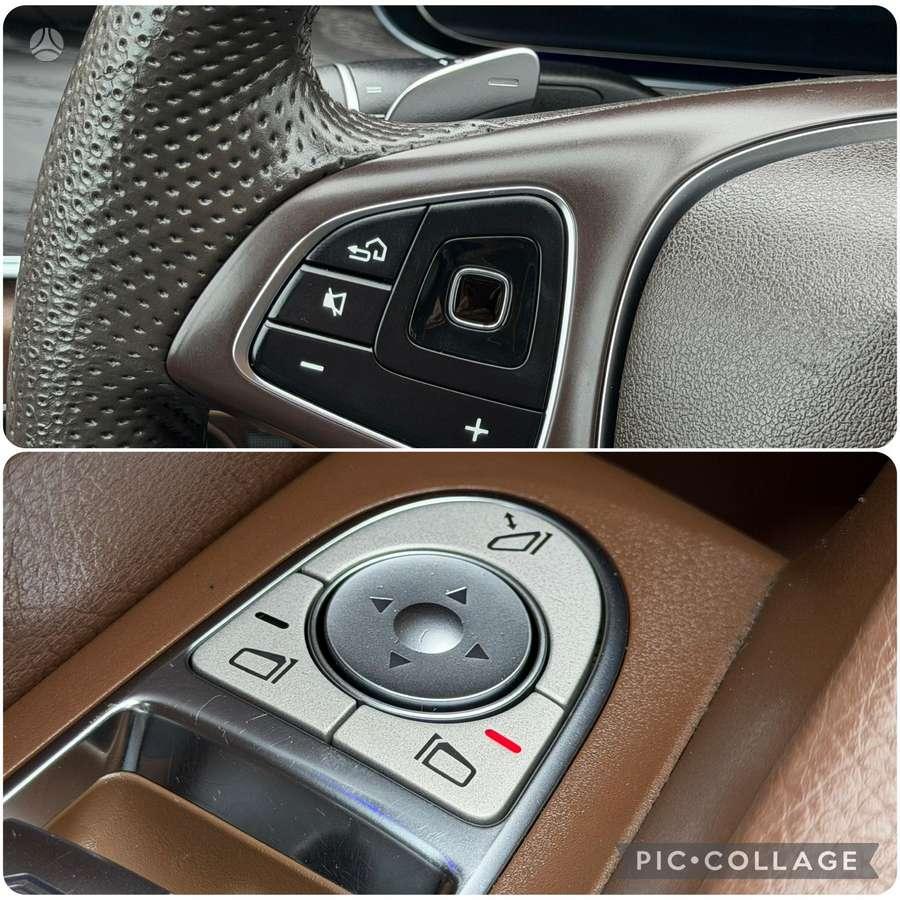 Black Mercedes-Benz E 220 2016 in Jonava, with an engine capacity of 1.95 L and mileage of 270 thousand km for 17700 €, photo 29 on AUTOMOTO.COM.LV