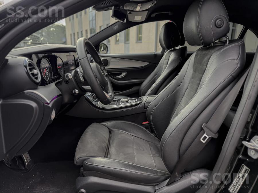 Black Mercedes-Benz E 220 2016 in Jelgava, with an engine capacity of 2.00 L and mileage of 245 thousand km for 17900 €, photo 16 on AUTOMOTO.COM.LV