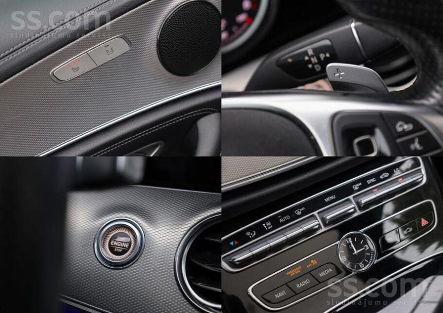 Melns Mercedes-Benz E 220 2016 Rīga, ar dzinēja tilpumu 2.00 L un nobraukumu 332 tūkst. km par 15995 €, foto 24 vietnē AUTOMOTO.COM.LV