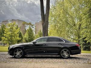 Black Mercedes-Benz E 220 2017 in Jelgava, with an engine capacity of 2.00 L and mileage of 0 thousand km for 20000 €, photo 8 on AUTOMOTO.COM.LV