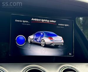 Black Mercedes-Benz E 220 2017 in Jelgava, with an engine capacity of 2.00 L and mileage of 0 thousand km for 20000 €, photo 19 on AUTOMOTO.COM.LV