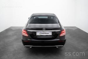 Black Mercedes-Benz E 220 2017 in Tallinn, with an engine capacity of 2.00 L and mileage of 260 thousand km for 16999 €, photo 7 on AUTOMOTO.COM.LV