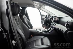 Black Mercedes-Benz E 220 2017 in Tallinn, with an engine capacity of 2.00 L and mileage of 260 thousand km for 16999 €, photo 12 on AUTOMOTO.COM.LV