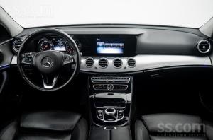 Black Mercedes-Benz E 220 2017 in Tallinn, with an engine capacity of 2.00 L and mileage of 260 thousand km for 16999 €, photo 14 on AUTOMOTO.COM.LV