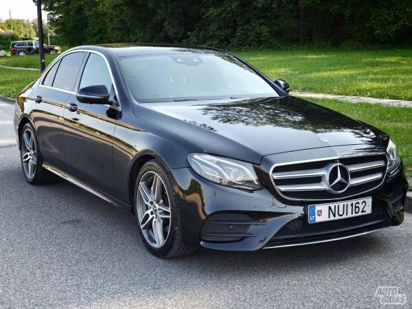 Melns Mercedes-Benz E 220 2017 Viļņa, ar dzinēja tilpumu 2.00 L un nobraukumu 273 tūkst. km par 23000 €, foto 1 vietnē AUTOMOTO.COM.LV