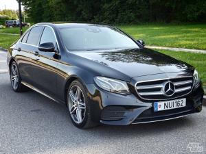 Black Mercedes-Benz E 220 2017 in Vilnius, with an engine capacity of 2.00 L and mileage of 273 thousand km for 23000 €, photo  on AUTOMOTO.COM.LV