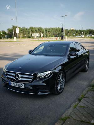 Melns Mercedes-Benz E 220 2017 Viļņa, ar dzinēja tilpumu 1.95 L un nobraukumu 273 tūkst. km par 23000 €, foto  vietnē AUTOMOTO.COM.LV