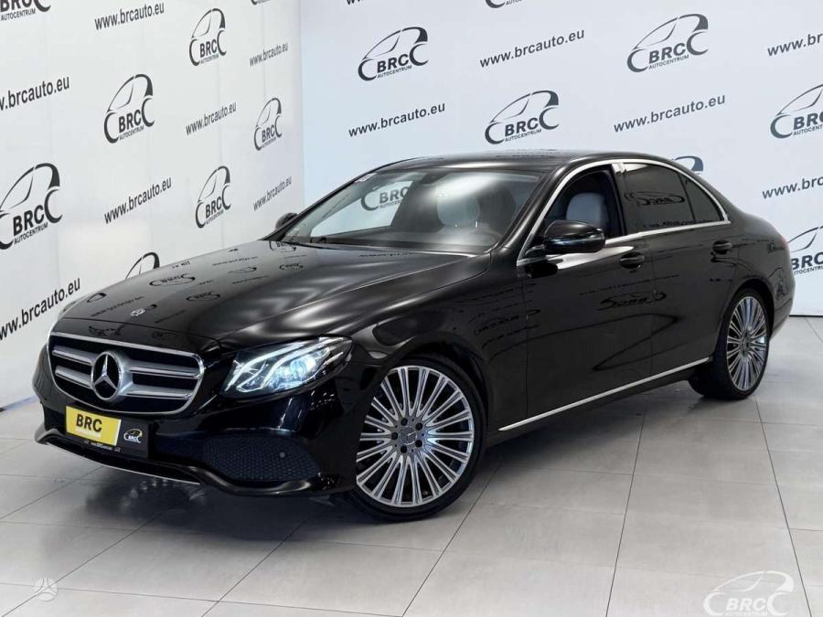 Черный Мерседес E 220 2017 в Вильнюс, объемом двигателя 1.95 л и пробегом 177 тыс. км за 21999 €, фото 1 на AUTOMOTO.COM.LV
