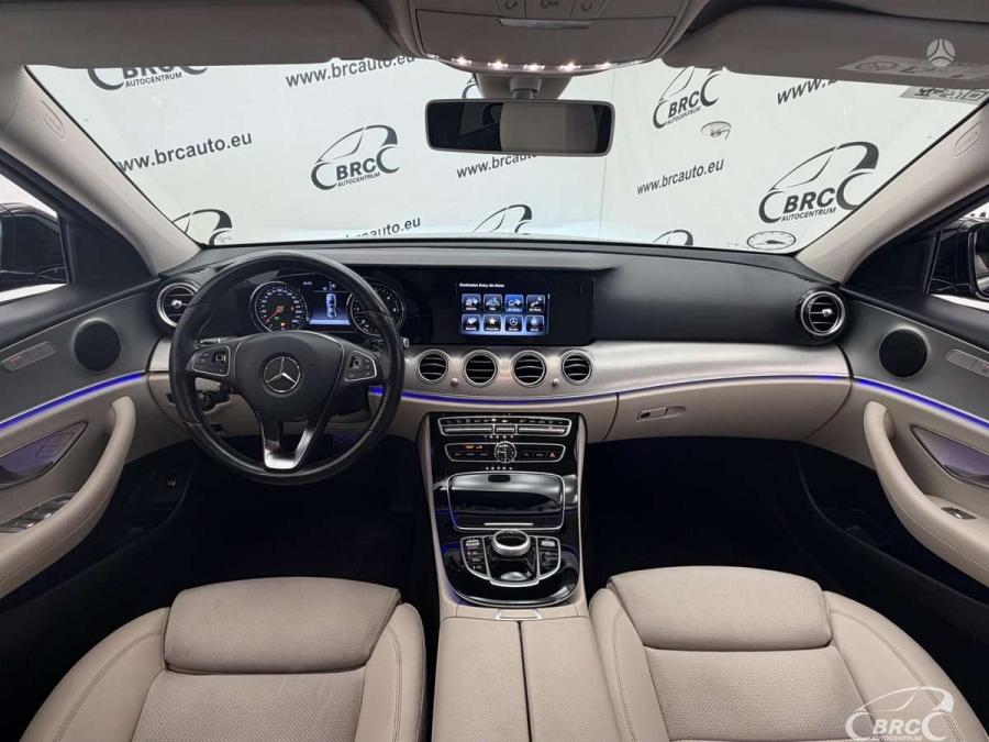 Черный Мерседес E 220 2017 в Вильнюс, объемом двигателя 1.95 л и пробегом 177 тыс. км за 21999 €, фото 5 на AUTOMOTO.COM.LV