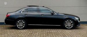 Black Mercedes-Benz E 220 2018 in Rietavas, with an engine capacity of 1.95 L and mileage of 177 thousand km for 22200 €, photo 3 on AUTOMOTO.COM.LV