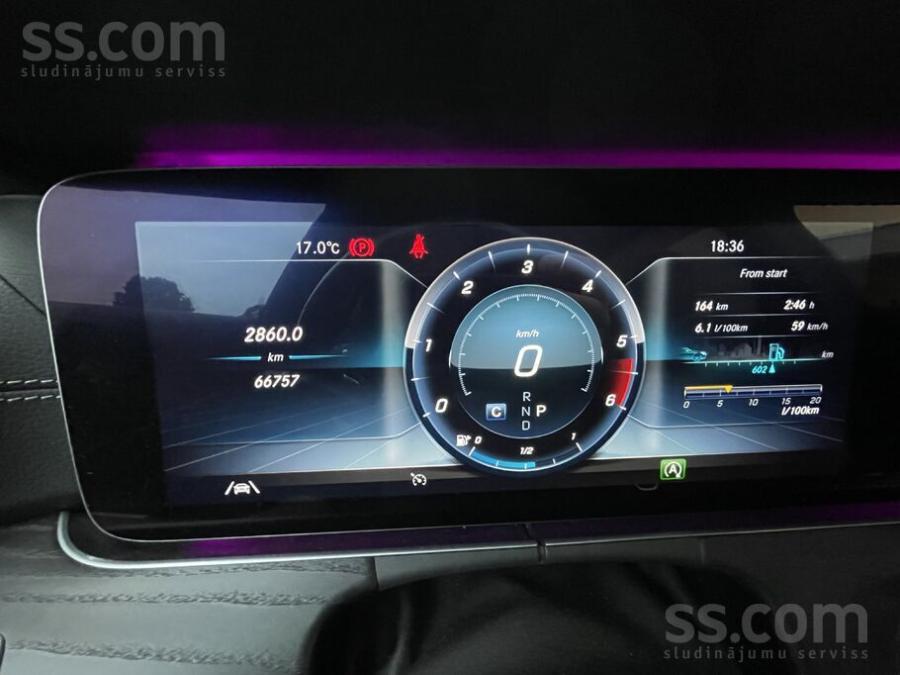 Черный Мерседес E 220 2020 в Рига, объемом двигателя 2.00 л и пробегом 105 тыс. км за 33000 €, фото 8 на AUTOMOTO.COM.LV