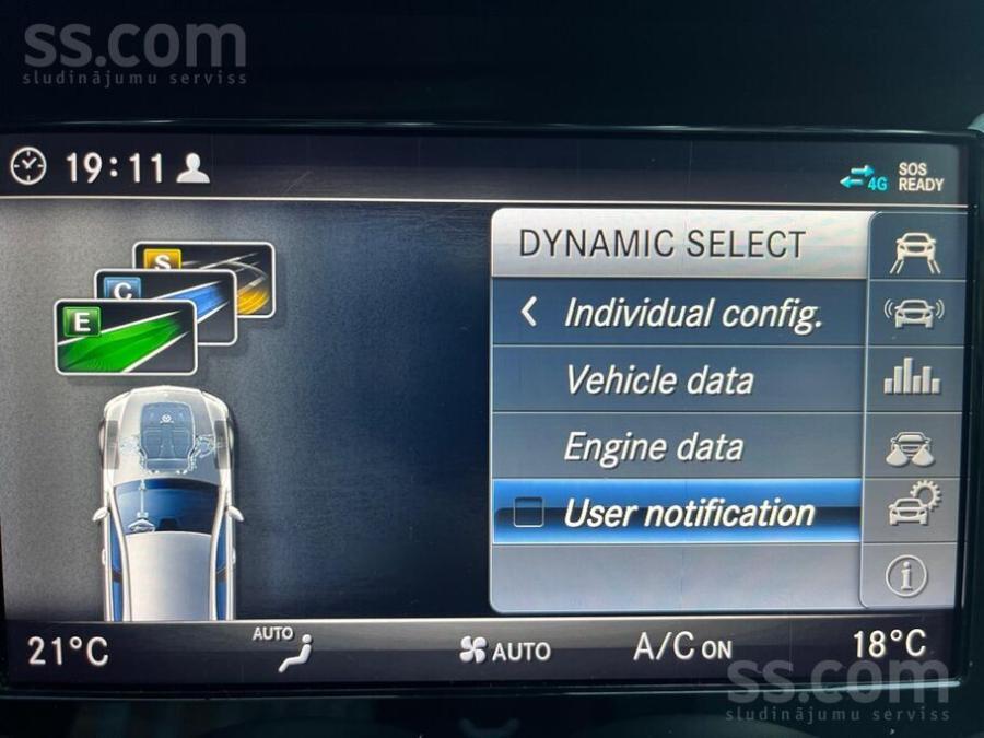 Черный Мерседес E 220 2020 в Рига, объемом двигателя 2.00 л и пробегом 0 тыс. км за 19990 €, фото 14 на AUTOMOTO.COM.LV