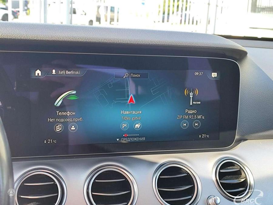 Черный Мерседес E 220 2020 в Клайпеда, объемом двигателя 1.95 л и пробегом 295 тыс. км за 22500 €, фото 32 на AUTOMOTO.COM.LV
