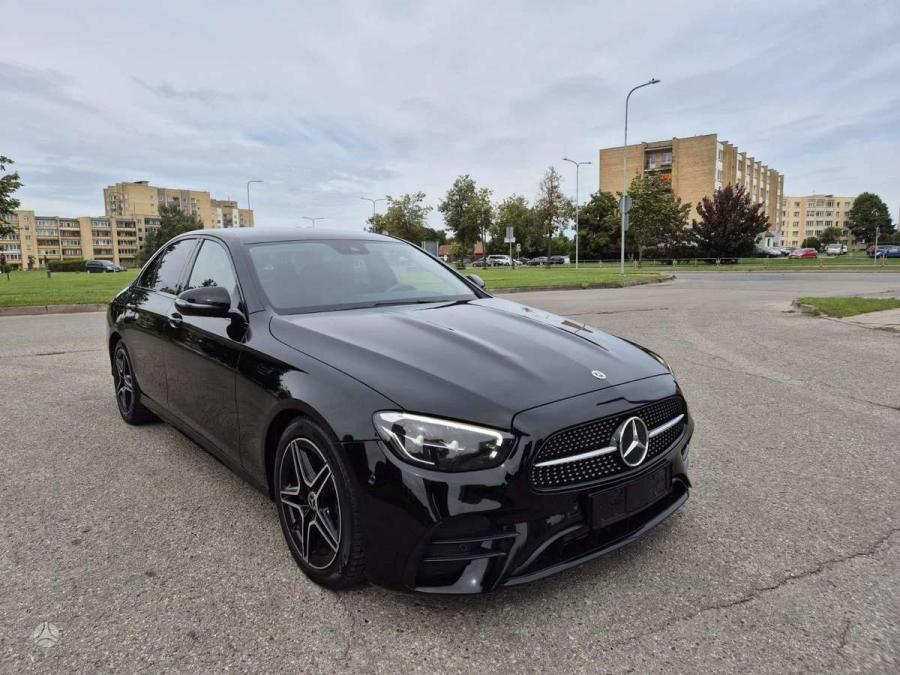 Черный Мерседес E 220 2021 в Паневежис, объемом двигателя 1.95 л и пробегом 380 тыс. км за 20100 €, фото 7 на AUTOMOTO.COM.LV