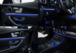 Black Mercedes-Benz E 220 2022 in Tallinn, with an engine capacity of 2.00 L and mileage of 114 thousand km for 27990 €, photo 28 on AUTOMOTO.COM.LV