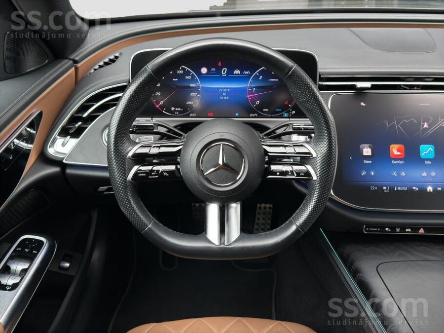 Melns Mercedes-Benz E 220 2023 Rīga, ar dzinēja tilpumu 2.00 L un nobraukumu 38 tūkst. km par 54900 €, foto 9 vietnē AUTOMOTO.COM.LV
