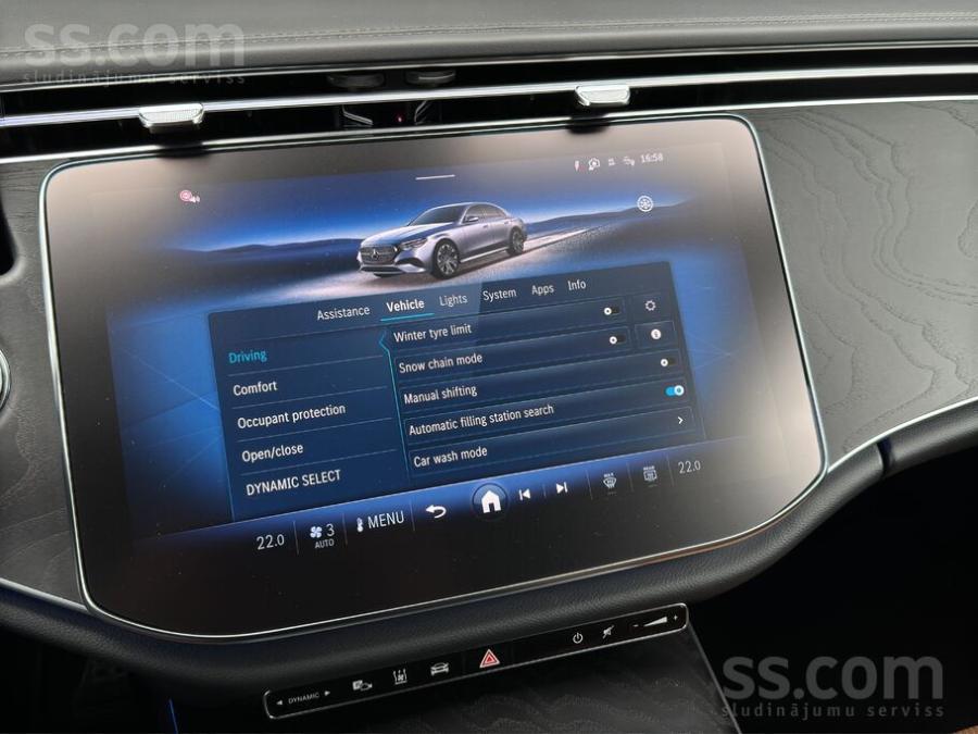 Melns Mercedes-Benz E 220 2023 Rīga, ar dzinēja tilpumu 2.00 L un nobraukumu 38 tūkst. km par 54900 €, foto 13 vietnē AUTOMOTO.COM.LV