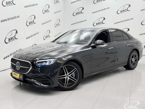Melns Mercedes-Benz E 220 2024 Viļņa, ar dzinēja tilpumu 1.99 L un nobraukumu 48 tūkst. km par 52500 €, foto 1 vietnē AUTOMOTO.COM.LV