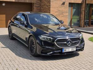 Черный Мерседес E 220 2024 в Электренай, объемом двигателя 1.99 л и пробегом 76 тыс. км за 53000 €, фото 5 на AUTOMOTO.COM.LV