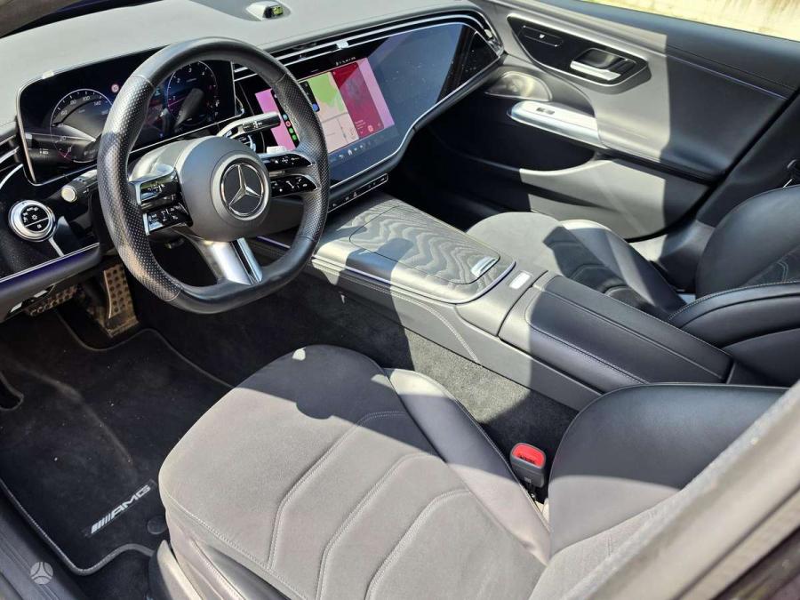 Черный Мерседес E 220 2024 в Электренай, объемом двигателя 1.99 л и пробегом 76 тыс. км за 53000 €, фото 12 на AUTOMOTO.COM.LV