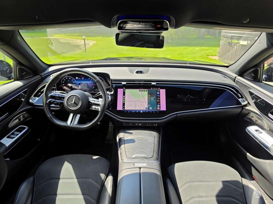 Черный Мерседес E 220 2024 в Электренай, объемом двигателя 1.99 л и пробегом 76 тыс. км за 53000 €, фото 14 на AUTOMOTO.COM.LV