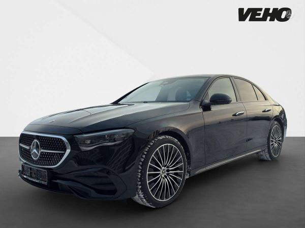 Melns Mercedes-Benz E 220 2026 Viļņa, ar dzinēja tilpumu 1.99 L un nobraukumu 5 tūkst. km par 74900 €, foto 1 vietnē AUTOMOTO.COM.LV