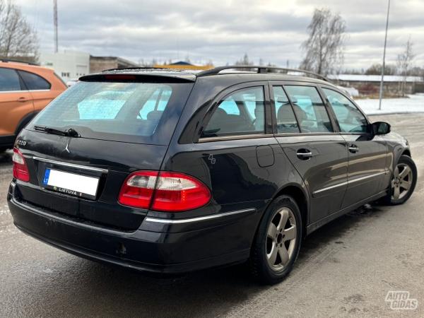 Black Mercedes-Benz E 220 2004 in Vilnius, with an engine capacity of 2.10 L and mileage of 380 thousand km for 1500 €, photo 4 on AUTOMOTO.COM.LV