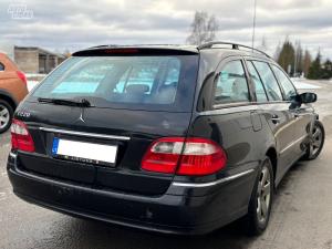 Black Mercedes-Benz E 220 2004 in Vilnius, with an engine capacity of 2.10 L and mileage of 380 thousand km for 1500 €, photo 9 on AUTOMOTO.COM.LV