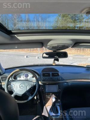 Melns Mercedes-Benz E 220 2004 Liepāja, ar dzinēja tilpumu 2.20 L un nobraukumu 330 tūkst. km par 2000 €, foto 8 vietnē AUTOMOTO.COM.LV