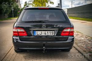 Черный Мерседес E 220 2004 в Рига, объемом двигателя 2.20 л и пробегом 342 тыс. км за 2490 €, фото 6 на AUTOMOTO.COM.LV