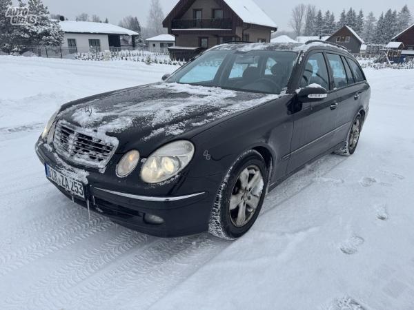 Черный Мерседес E 220 2005 в Вильнюс, объемом двигателя 2.20 л и пробегом 270 тыс. км за 1900 €, фото 1 на AUTOMOTO.COM.LV