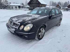 Black Mercedes-Benz E 220 2005 in Vilnius, with an engine capacity of 2.20 L and mileage of 270 thousand km for 1900 €, photo  on AUTOMOTO.COM.LV